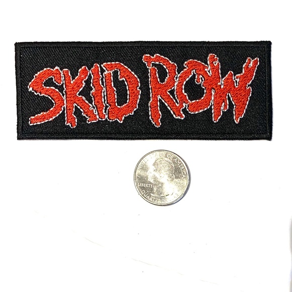 Accessories | Skid Row Patch Iron On Band Rock Diy Hair | Poshmark